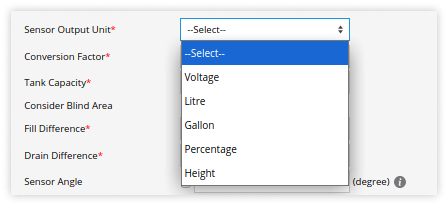 Calibrate Fuel Sensor
